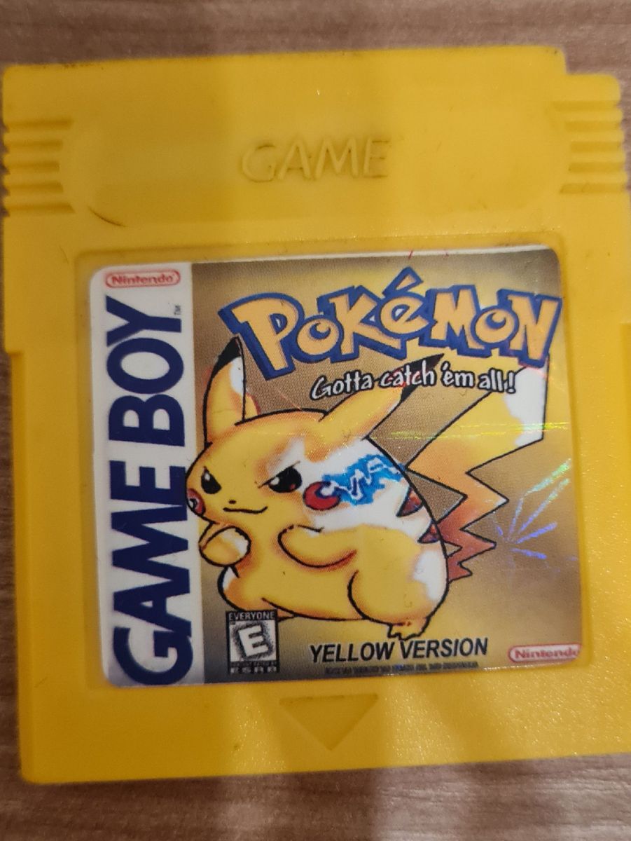 Pokemon Yellow - Game Boy | Jogo de Videogame Nintendo Usado 65598495 ...