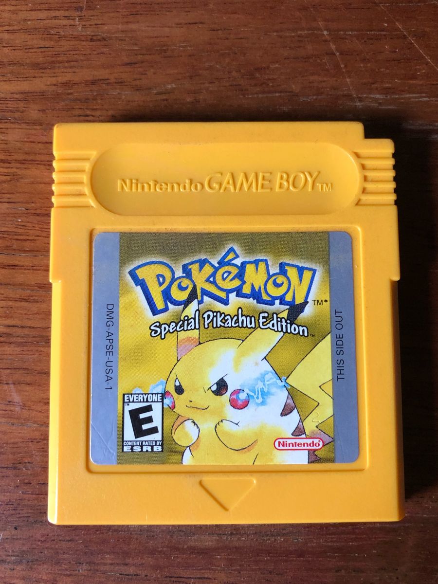 Pokemon Yellow Game Boy | Jogo de Videogame Game Boy Usado 74446143 ...