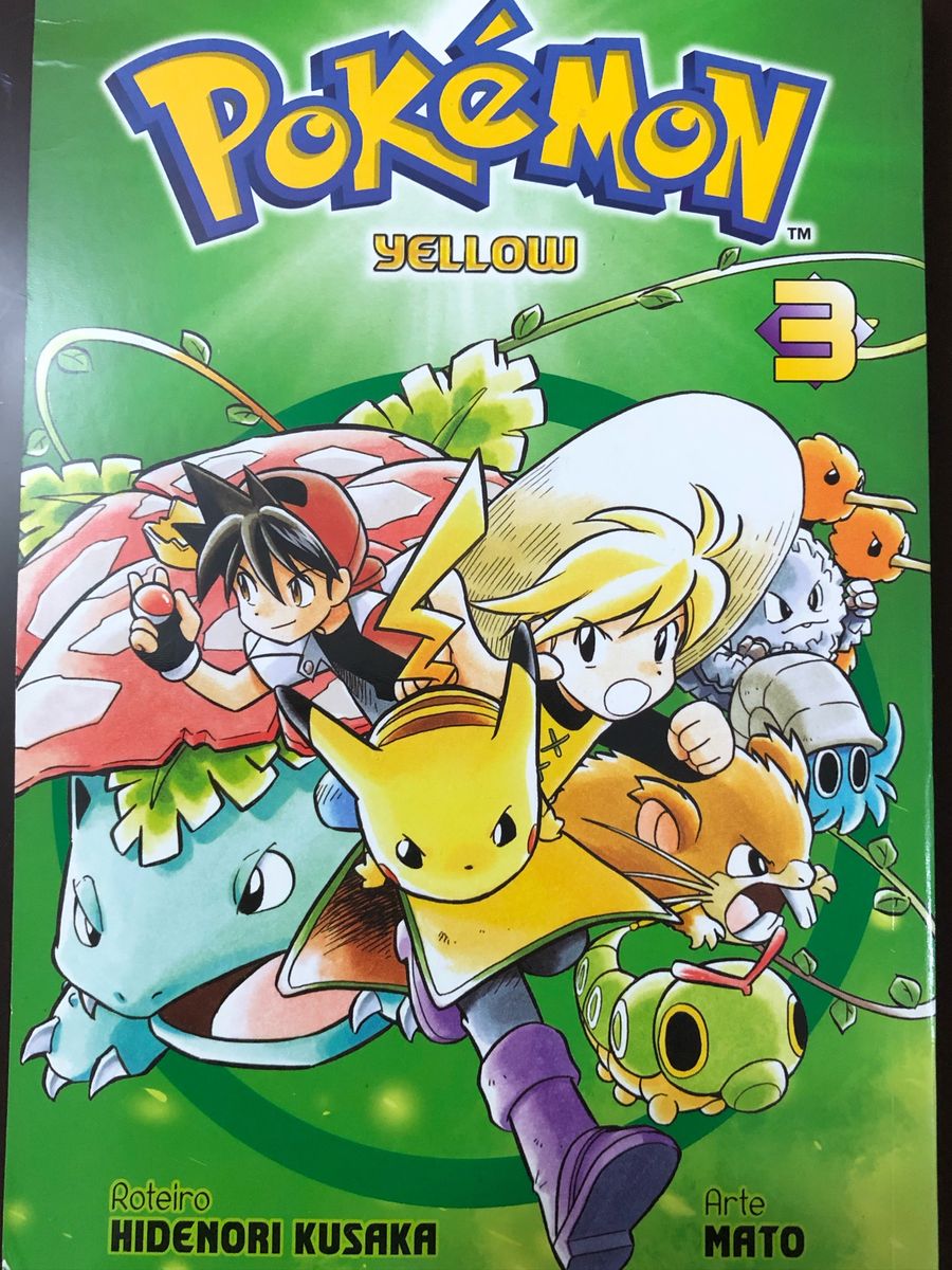 Pokemon Yellow Vol 3 | Livro Panini Usado 70332921 | enjoei