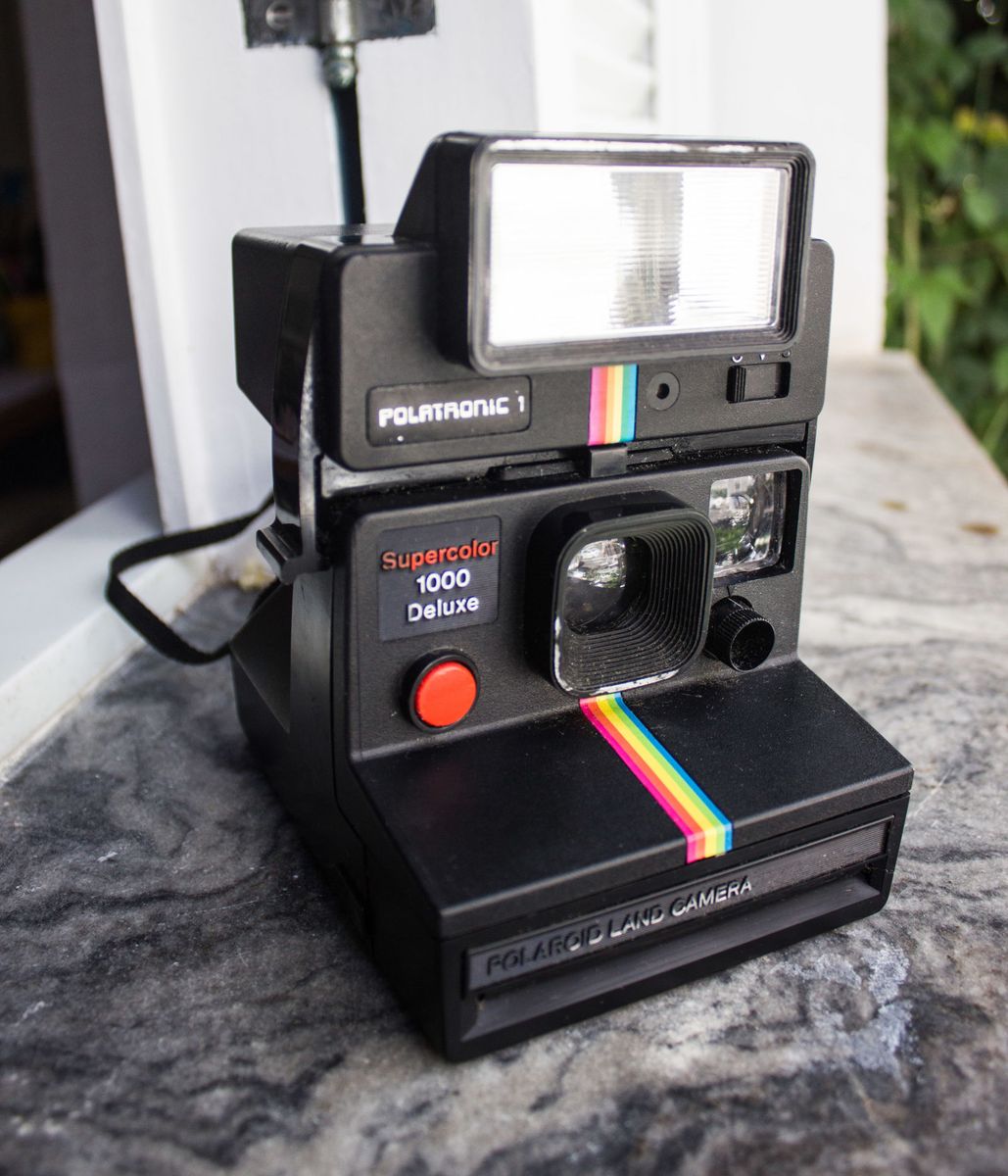 Polaroid Super Color Deluxe 1000 Vintage - de Colecionador | Polaroid ...