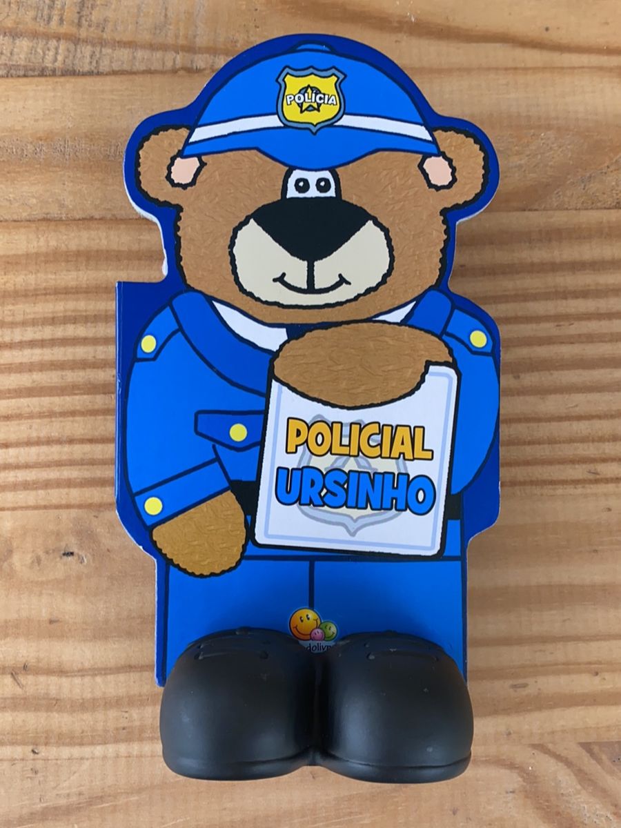Policial Ursinho | Brinquedo para Bebês Todo Livro Usado 42540225 | enjoei