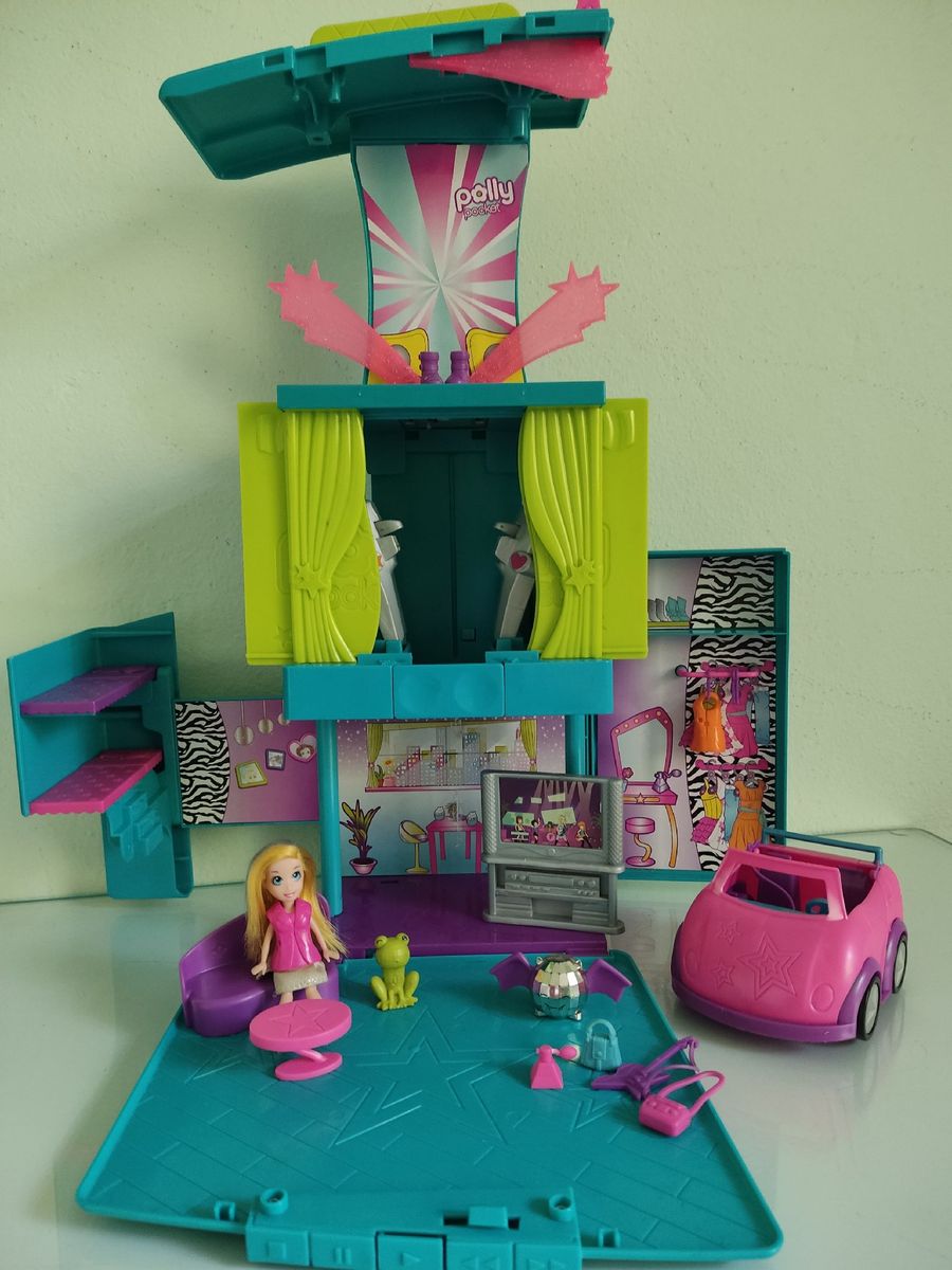 Polly- Ônibus Camarim Pop N Lock da Polly Pocket | Brinquedo Polly ...