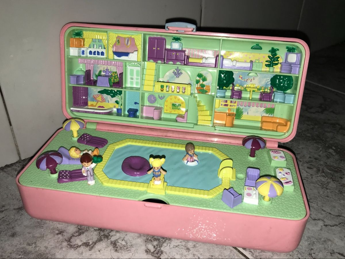 Polly Pocket Pool Party Set | Produto Vintage e Retro Bluebird Usado ...