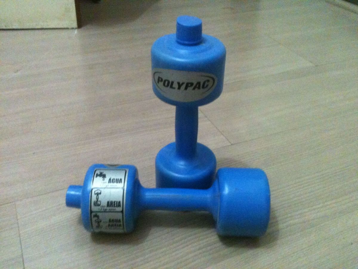 Polypac Pesos para Musculação | Moda Esportiva Feminina Polypac Usado ...
