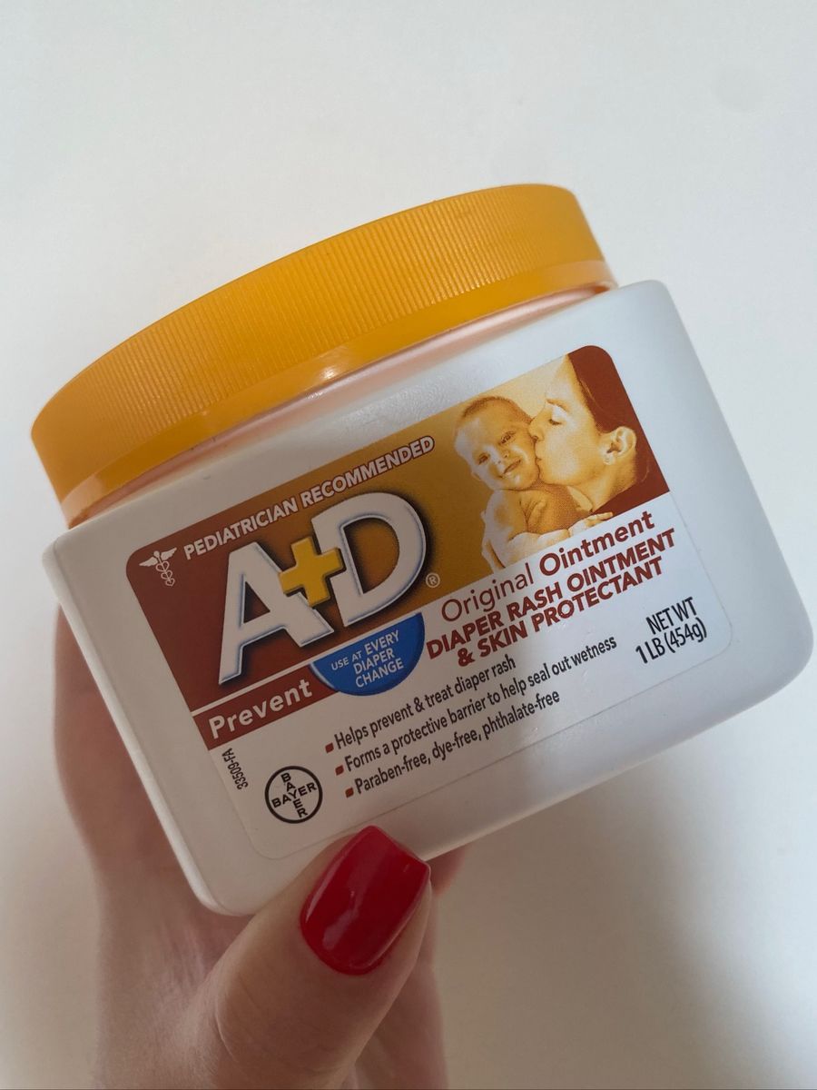 Pomada a + D para Prevenção de Assaduras, 454g | Item Infantil A + D ...