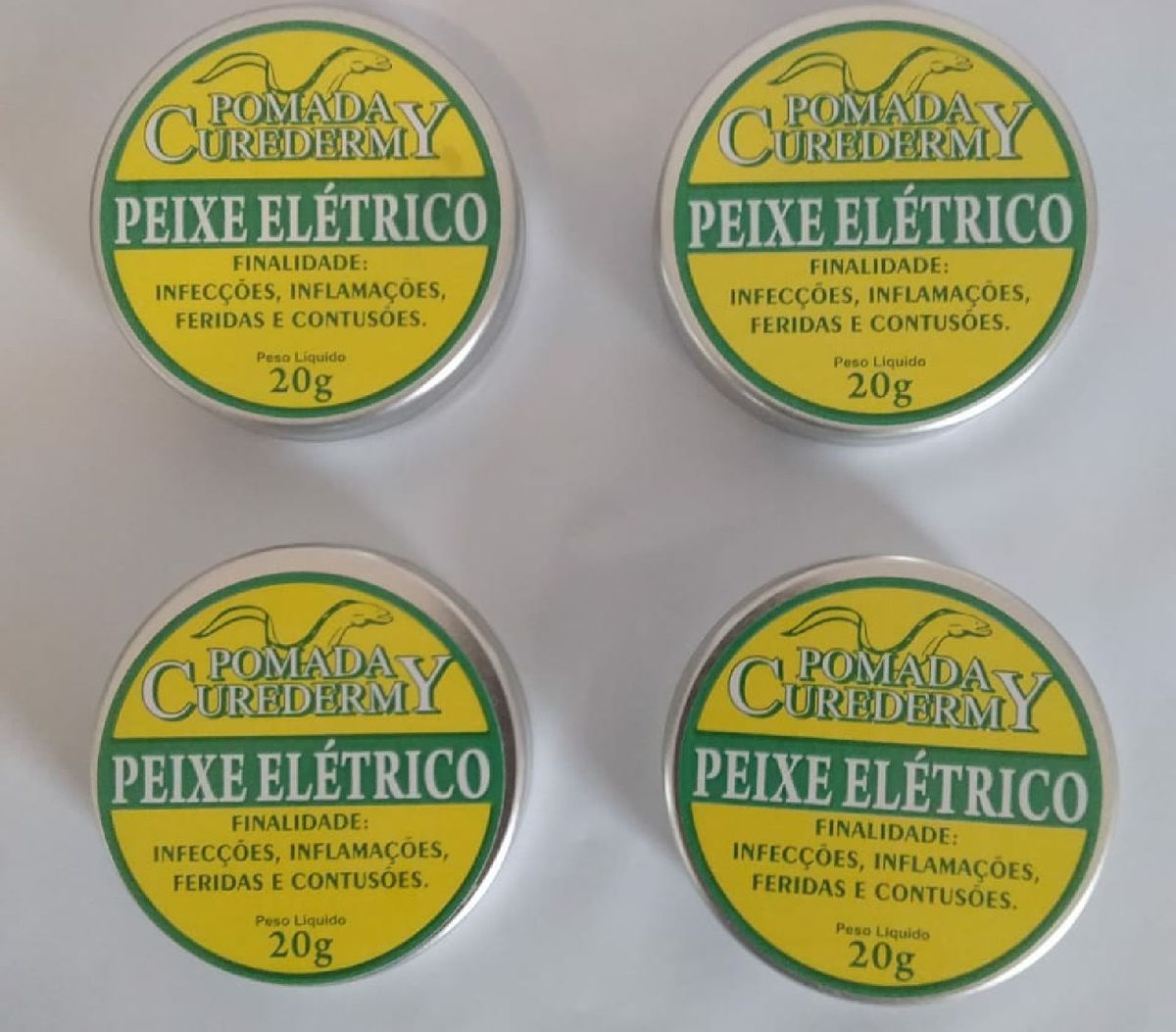 Pomada Banha de Peixe Elétrico Caixinha 12 Unidades | Móvel p/ Casa ... Pomada Banha de Peixe Elétrico Caixinha 12 Unidades | Móvel p/ Casa ...