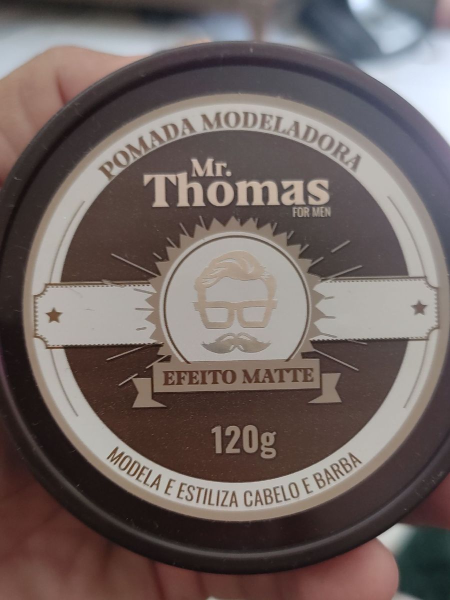 Pomada Mr Thomas Modeladora de Barba | Creme Masculino Labotrat Nunca ...