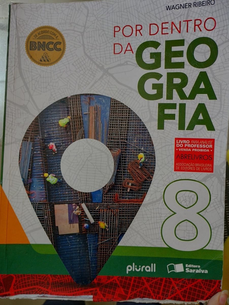Por Dentro da Geografia - 8º Ano Capa Comum | Livro Wagner Costa ...