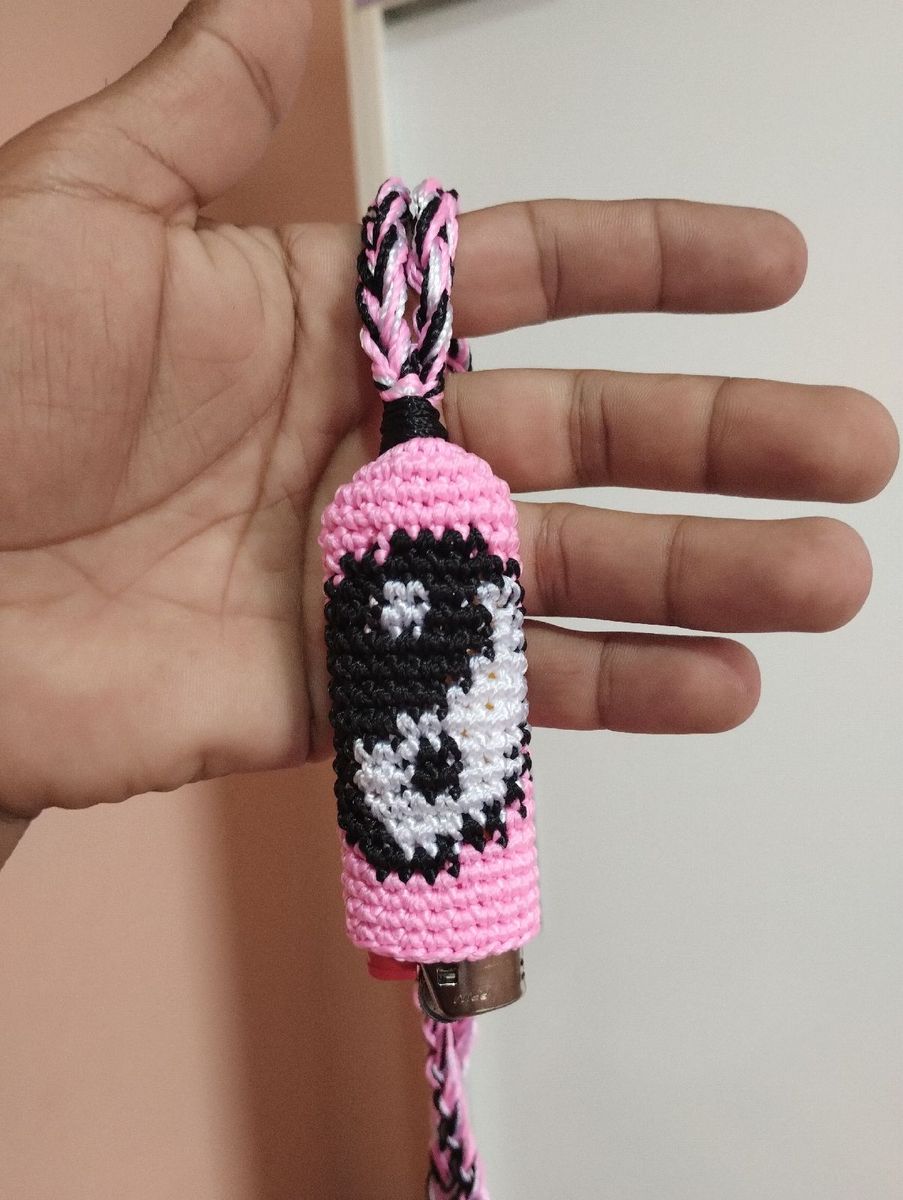 Porta Bic de Crochê Towcontry Rosa | Produto Feminino Nunca Usado ...