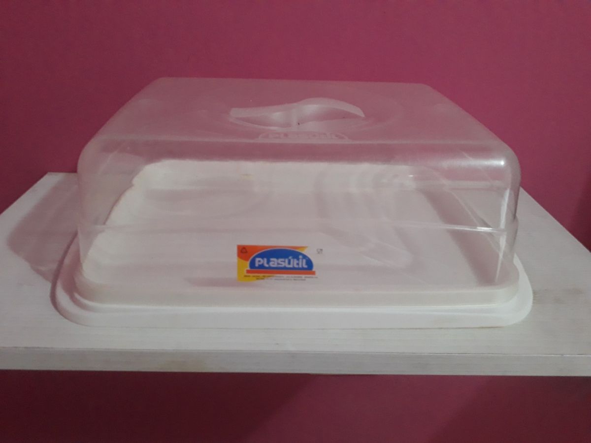 Porta Bolo Retangular | Móvel de Cozinha Usado 84205390 | enjoei