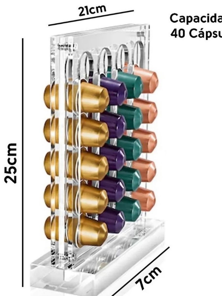Porta Cápsulas Vertilo Nespresso | Móvel p/ Casa Nespresso Usado ...