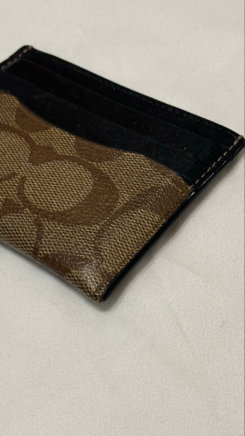 Porta-cartão Coach Original | Produto Masculino Coach Usado 121549588 ...