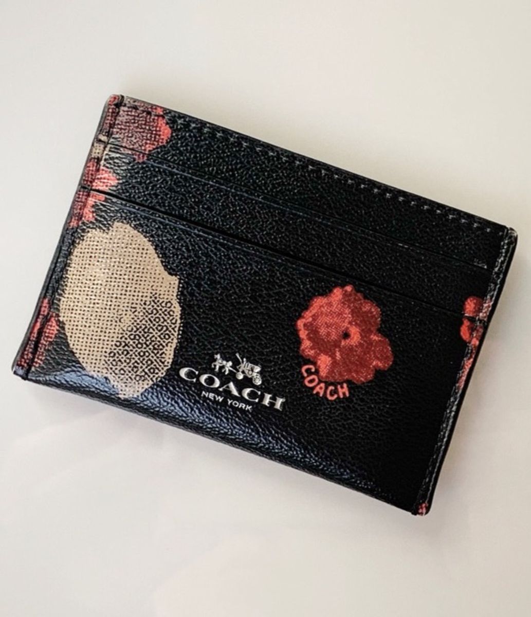 Porta Cartão Coach Original | Bolsa de mão Feminina Coach Nunca Usado ...