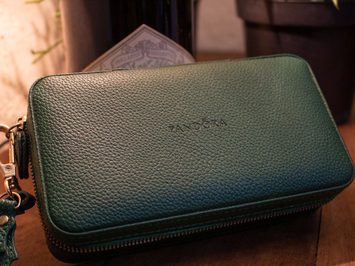Porta Joias Pandora Verde (original) | Bijuteria Feminina Pandora Usado ...