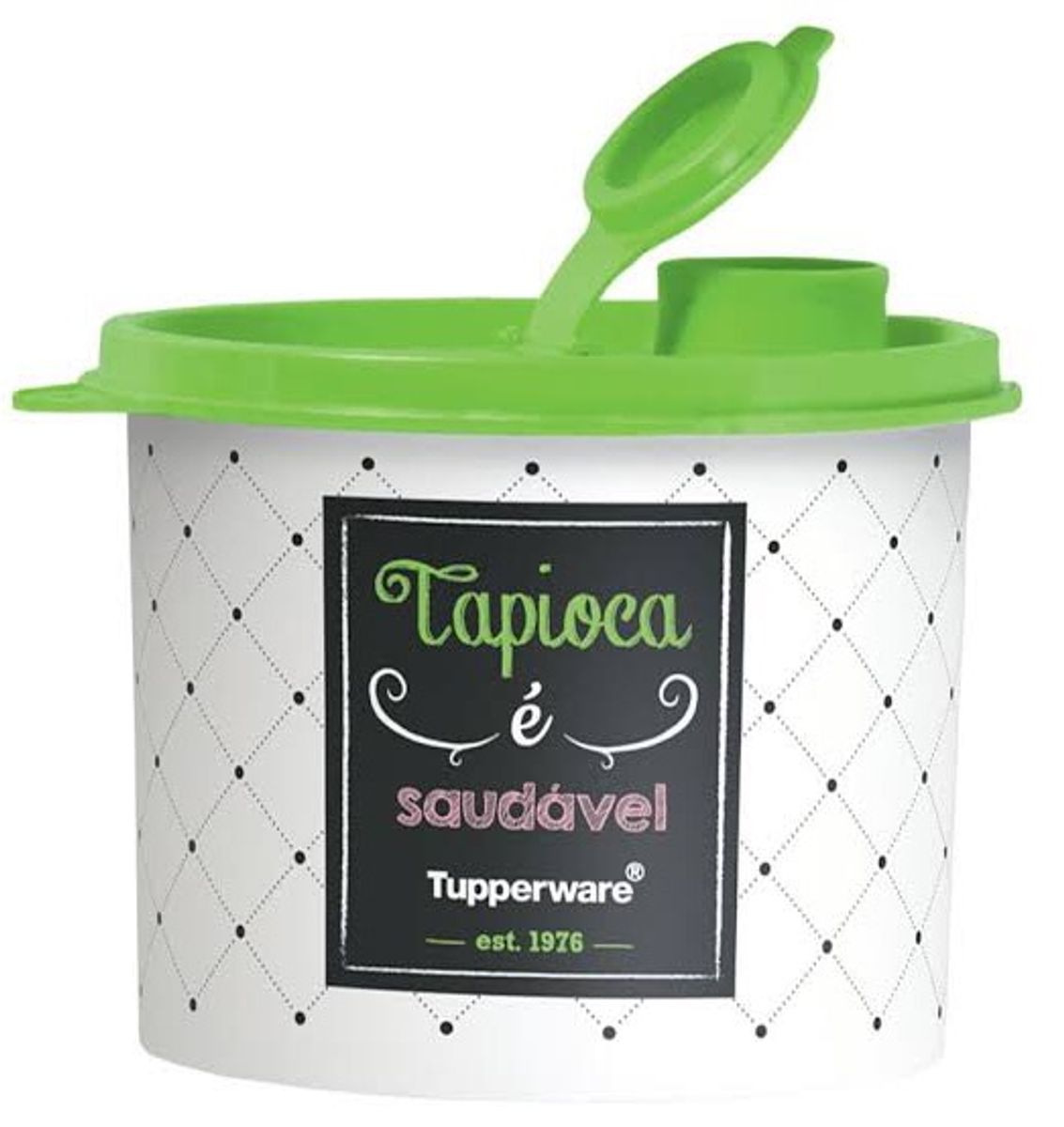 Porta Tapioca Pote Tupperware | Móvel de Cozinha Tupperware Nunca Usado ...