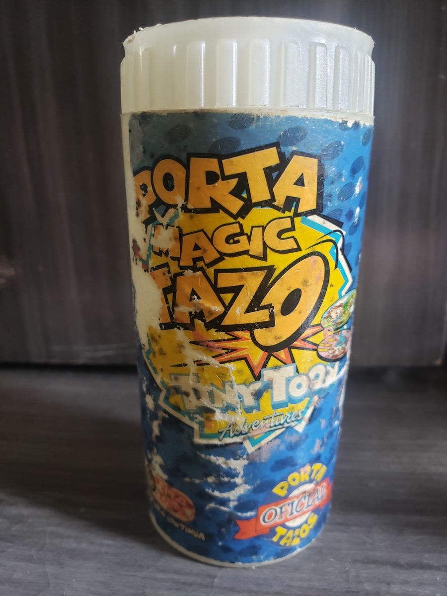 Porta Tazos + 45 Tazos Elma Chips 76159388 | enjoei