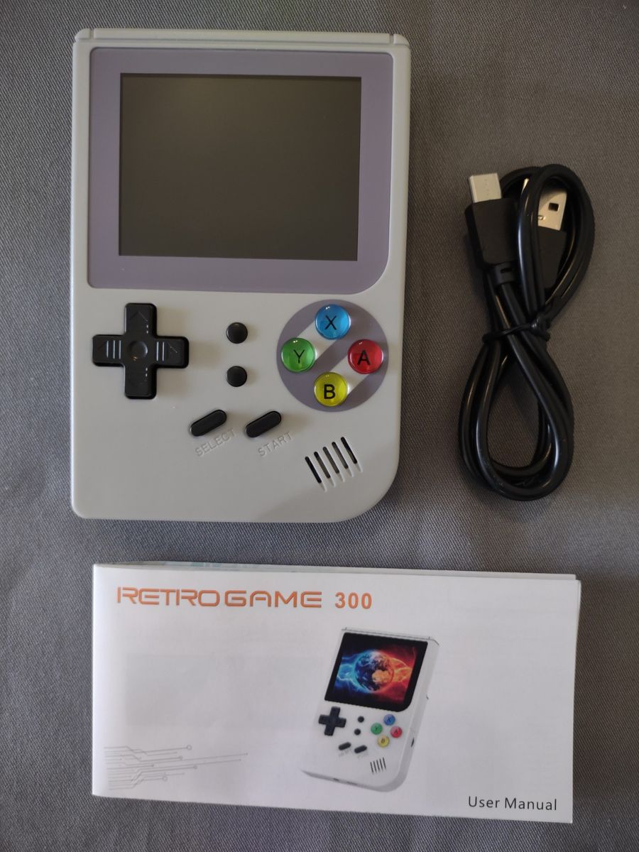Portátil Emulador Retro Game 300 | Console de Videogame Anbernic Nunca ...