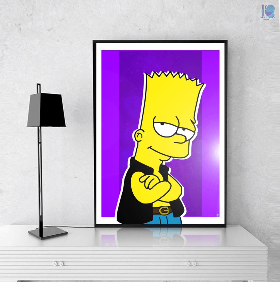 Poster Bart Simpson A4 | Item de Decoração Jubdesigner Nunca Usado ...