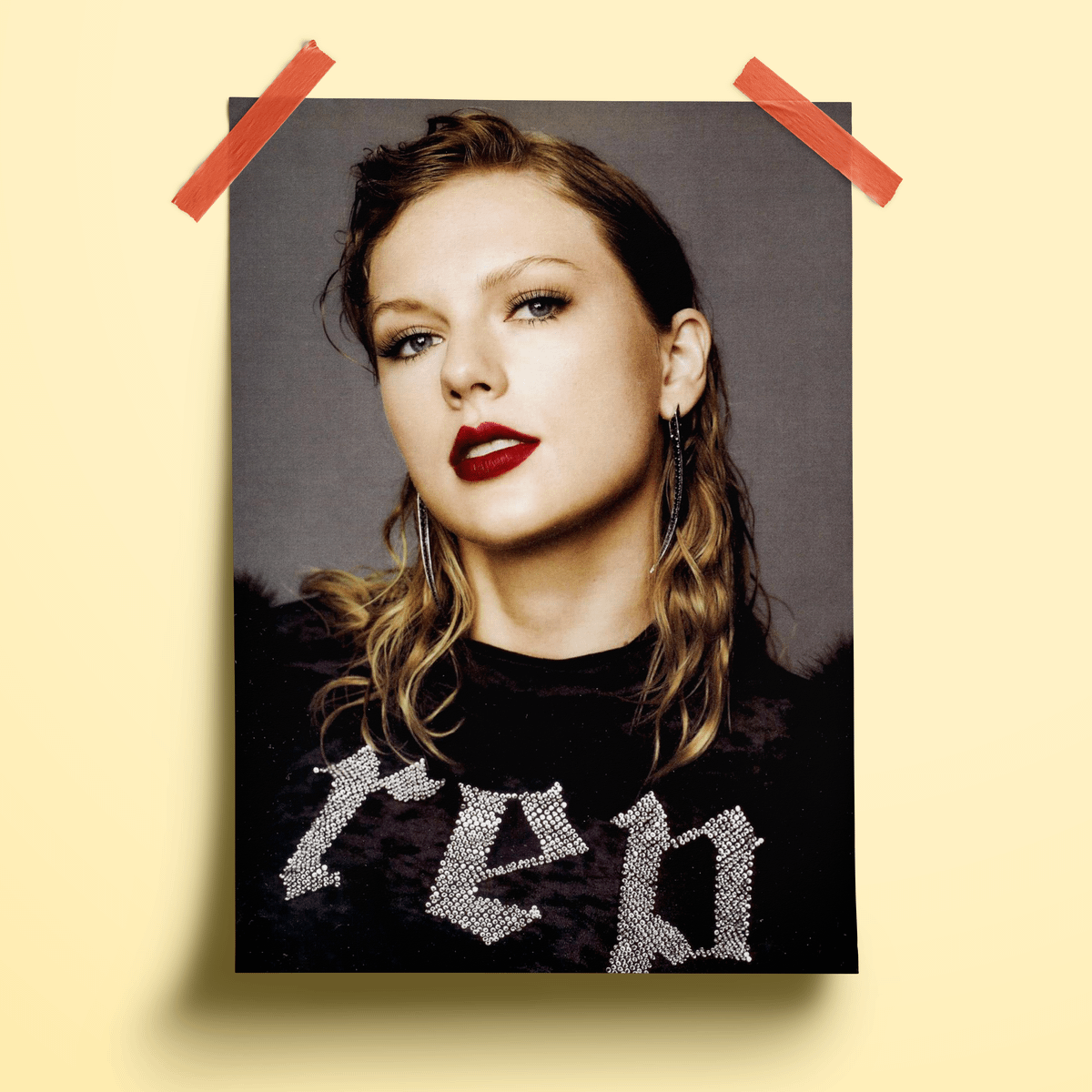Pôster Fotográfico Decorativo | Taylor Swift | Reputation Era | Item de ...