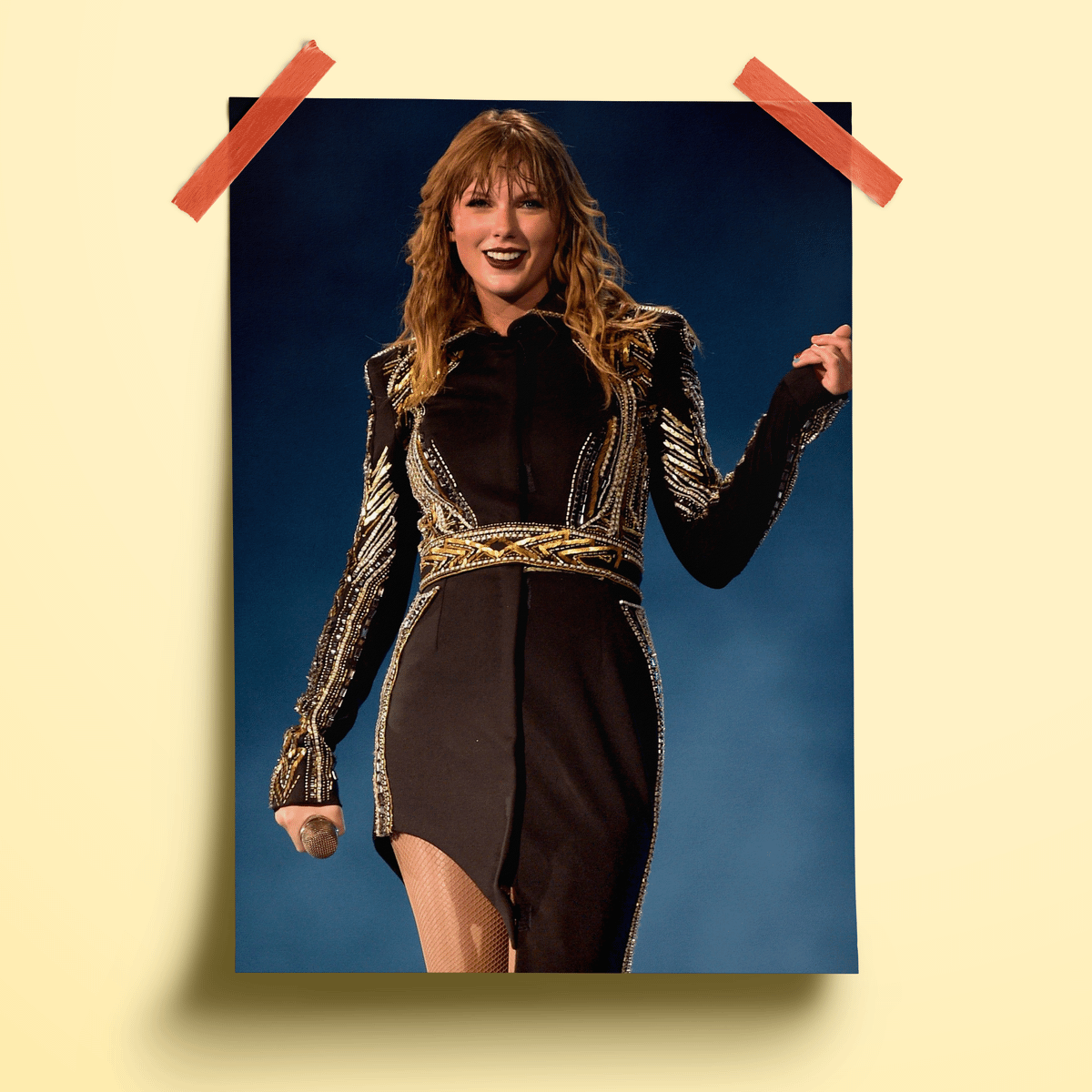 Pôster Fotográfico Decorativo | Taylor Swift | Reputation Era | Item de ...