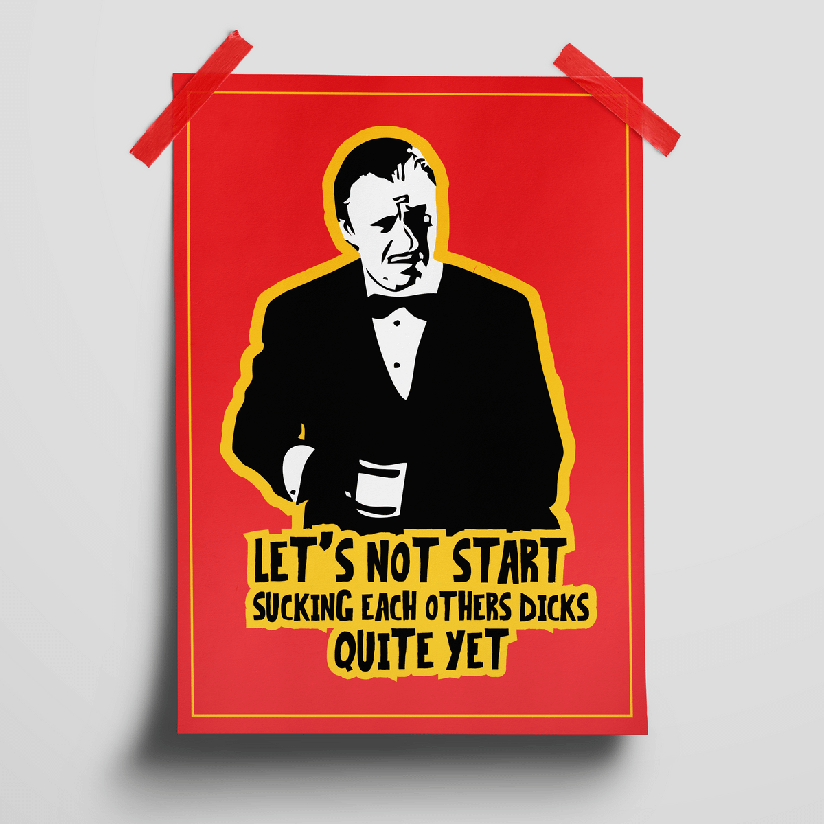 Pôster Ilustrativo Decorativo | Mr. Wolf | Pulp Fiction | Item de ...