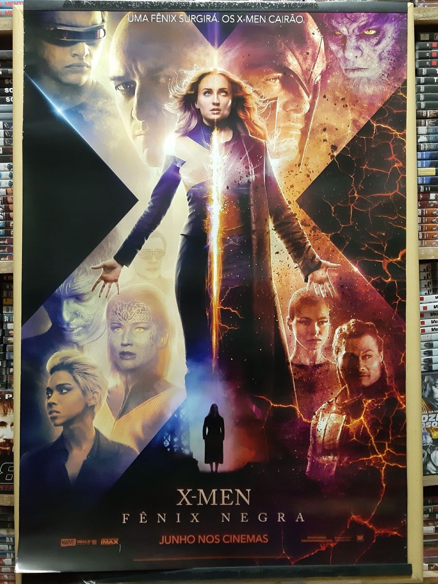 Pôster Original do Filme X-men Fênix Negra | Filme e Série Cinne Vício ...