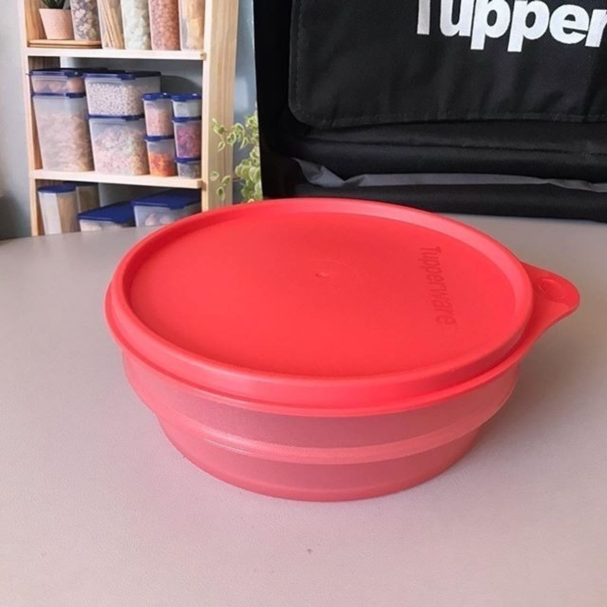 Pote Dinâmico 400ml Coral | Tupperware | Móvel de Cozinha Tupperware ...