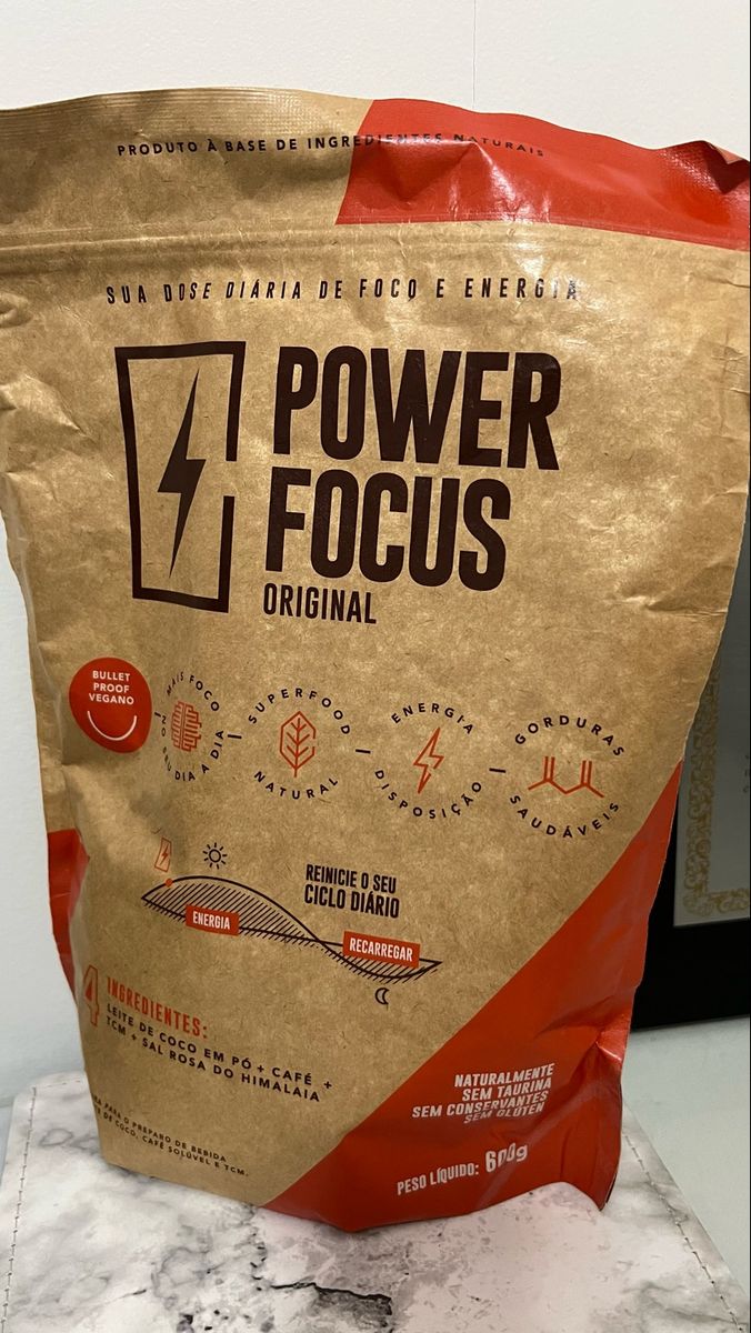 Power Focus 600g | Item p/ Esporte e Outdoor Power Focus Nunca Usado ...