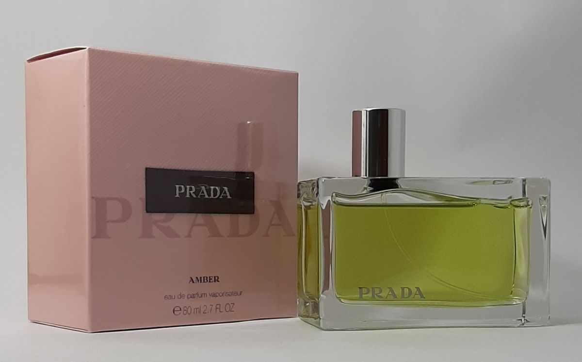 Prada Amber - Prada Edp 80ml (original, Deslacrado, Frasco Cheio Vide Fotos, Excelente Estado ...