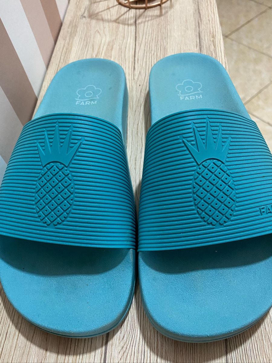 Praiana Farm | Rasteira Feminina Farm Usado 63769042 | enjoei