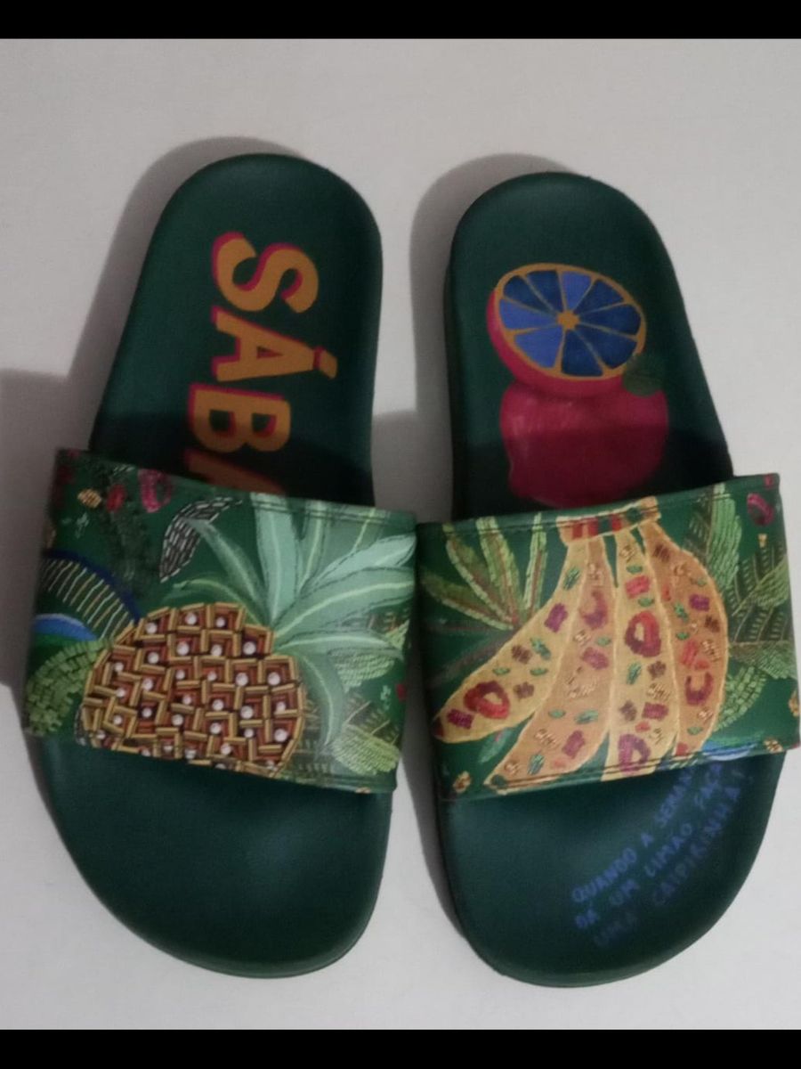 Praiana Farm | Rasteira Feminina Farm Usado 70808291 | enjoei