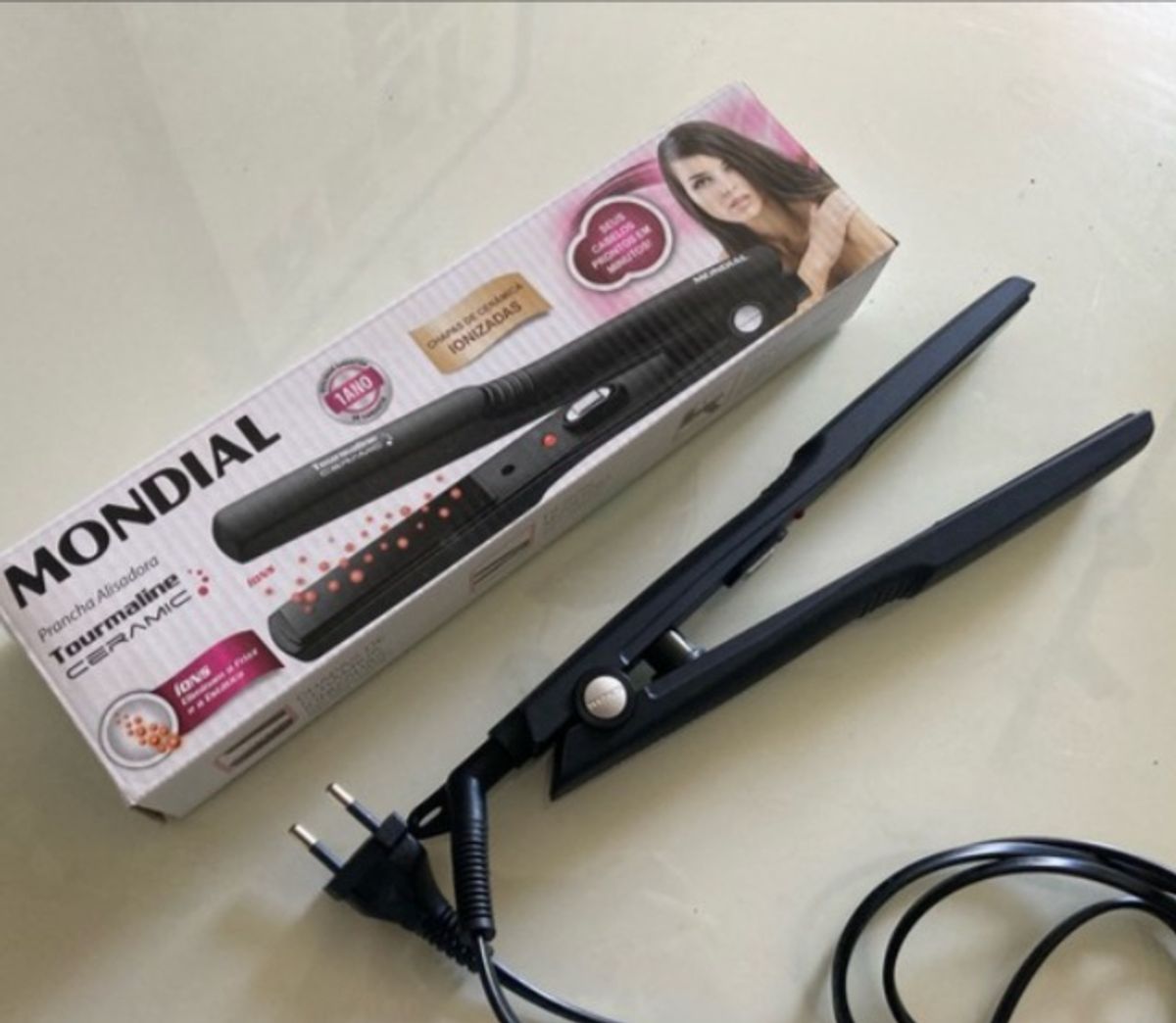 Prancha Alisadora Mondial Ceramic, Bivolt, Preto - P15 | Item Info ...
