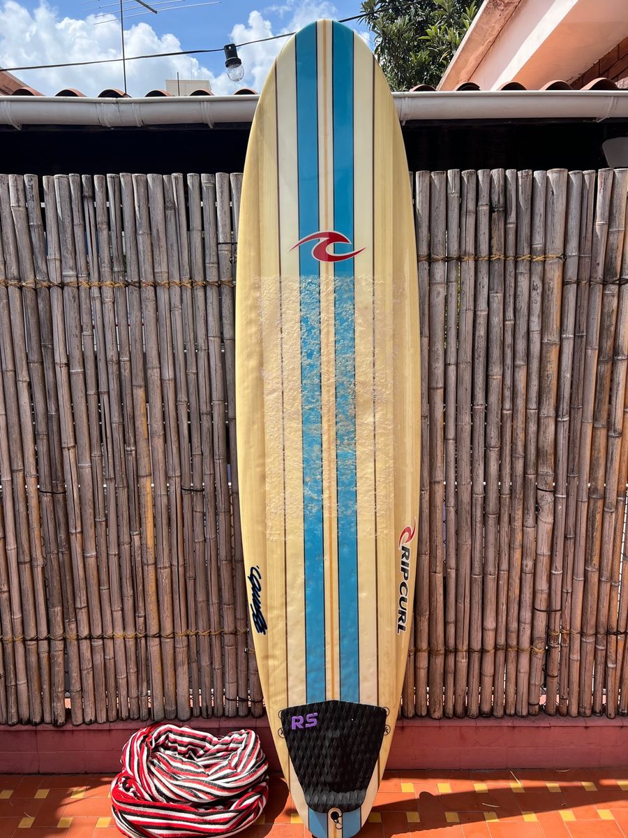 Prancha de Surf Rip Curl (fun) 7/4 + Quilhas + Capas + Deck Novo | Item ...