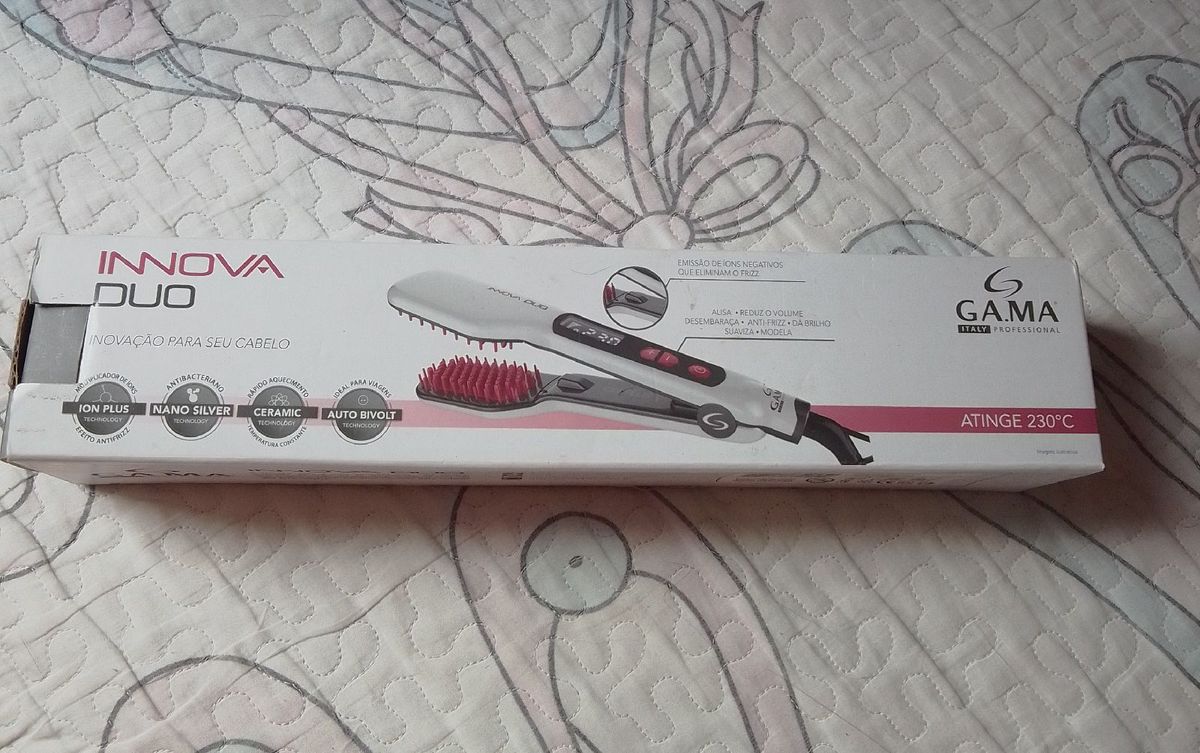 Prancha Innova Duo (gama Italy) | Produto Feminino Gama Italy Usado ...