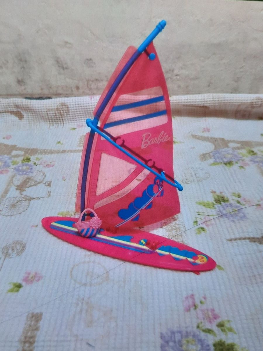 Prancha Windsurf da Barbie | Brinquedo Mattel Usado 78053618 | enjoei