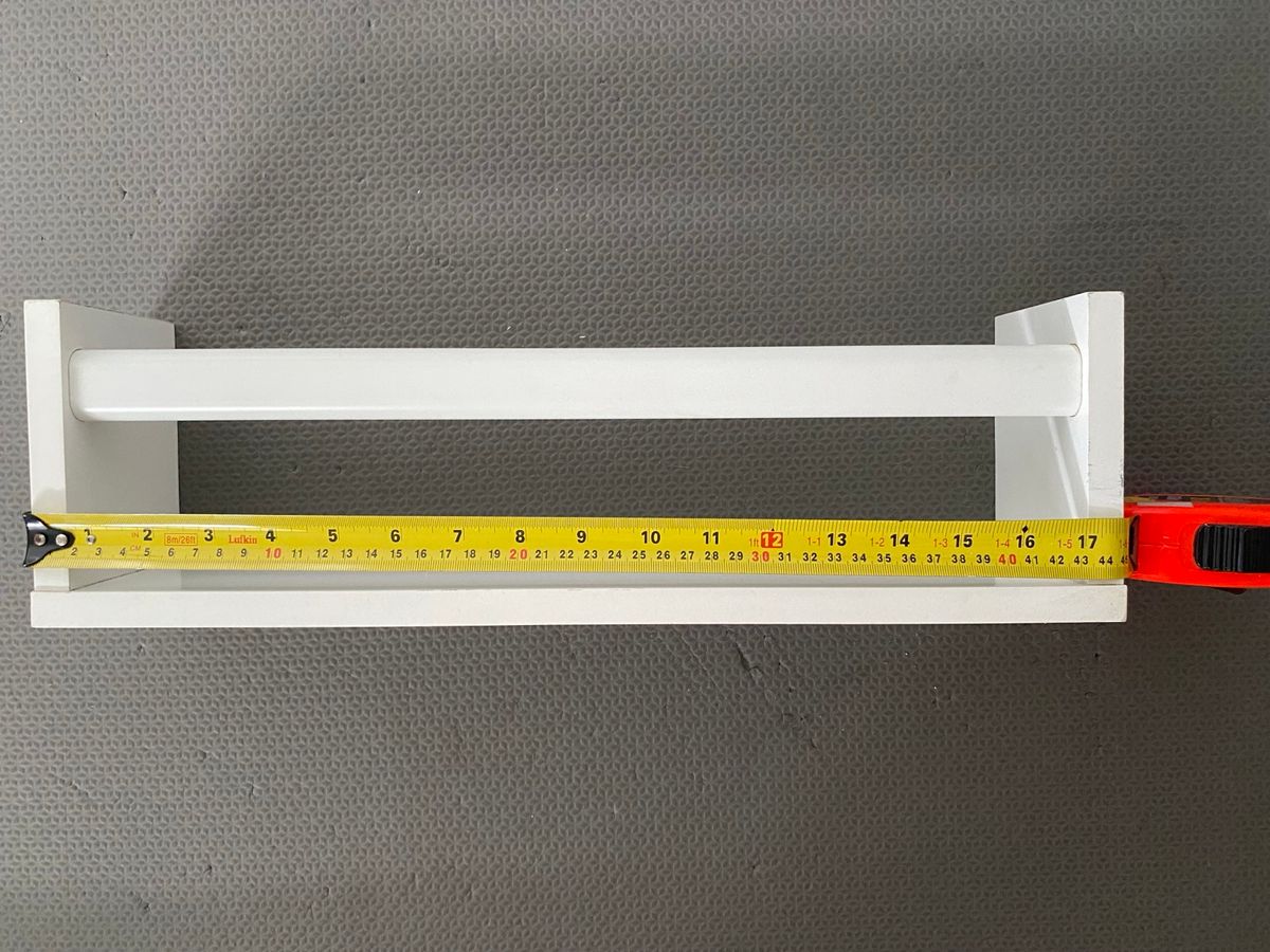 Prateleira Porta Livros/ Porta Temperos Branca 45cm | Item de Decoração ...