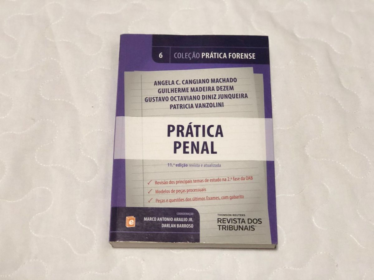 Prática Penal para 2ª Fase Oab - Darlan Barroso | Livro Revista Dos ... Prática Penal para 2ª Fase Oab - Darlan Barroso | Livro Revista Dos ...
