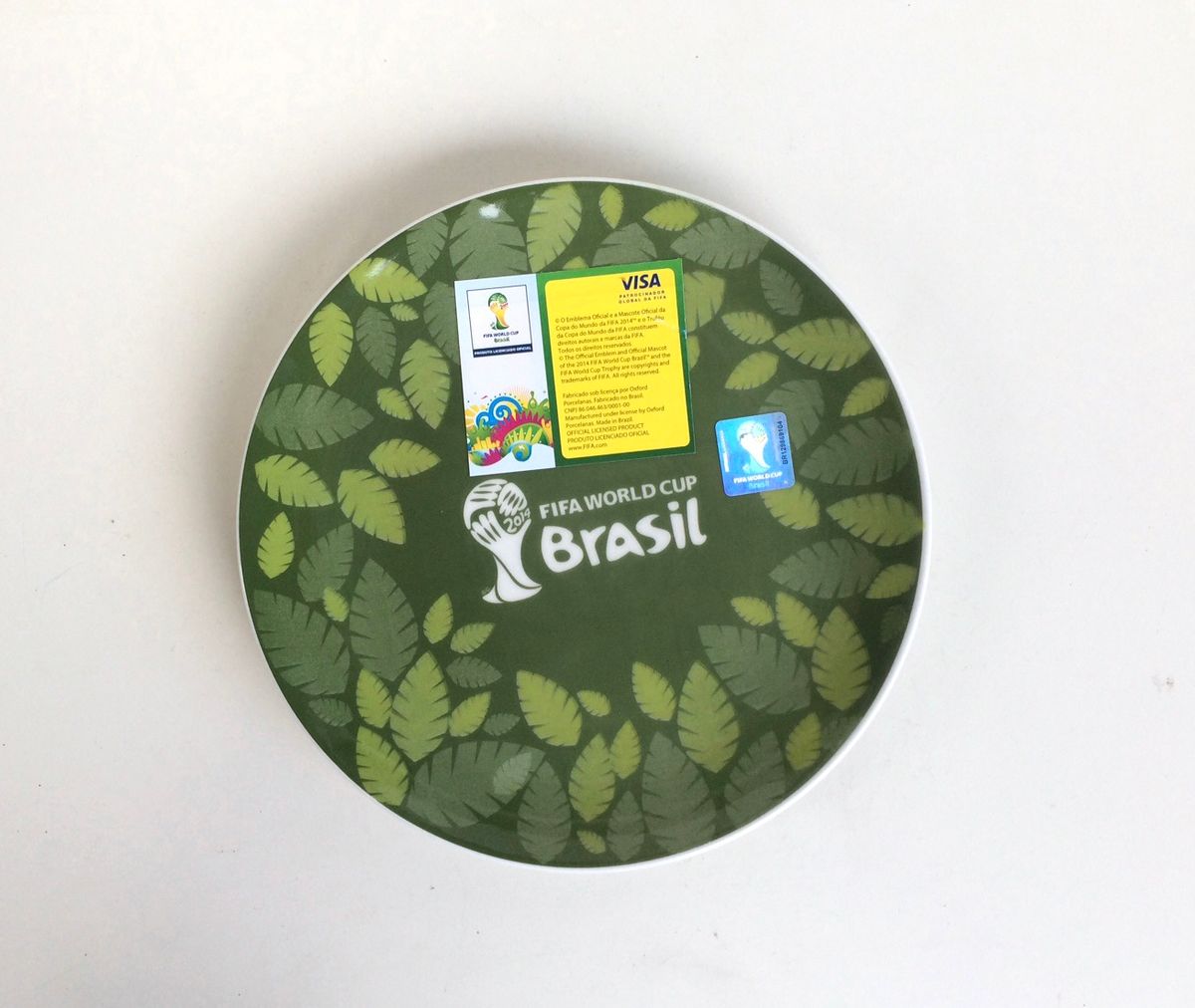 Prato Fifa World Cup Brasil Oxford Porcelanas Made In Brazil | Item de ...