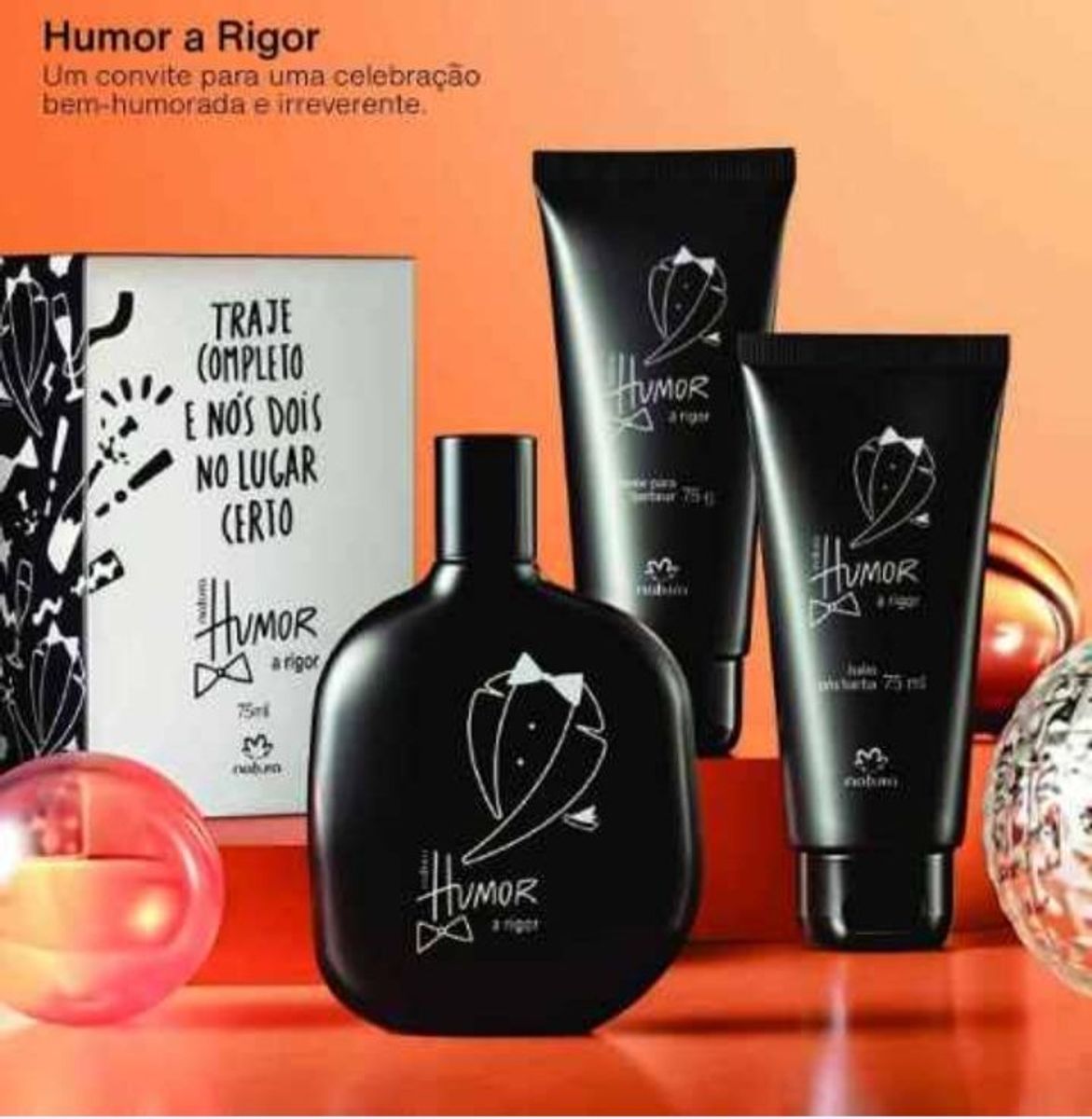 Presente Natura Humor a Rigor Masculino | Perfume Masculino Natura ...