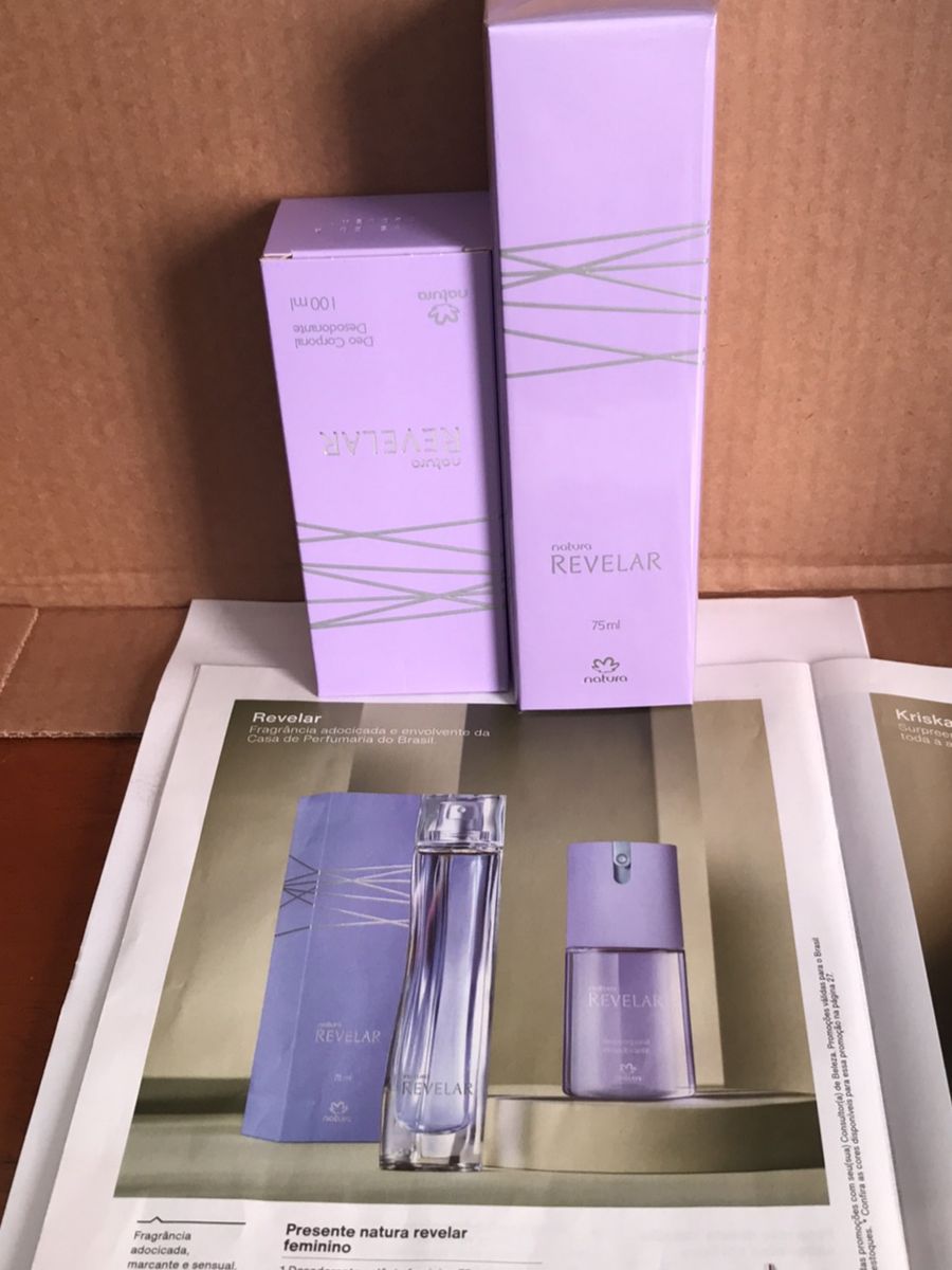 Presente Natura Revelar Feminino | Perfume Feminino Natura Revelar ...