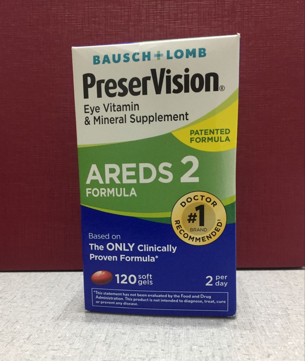 Preservision Areds 2 - Bausch + Lomb (120cap.) | Móvel p/ Casa Bausch ...