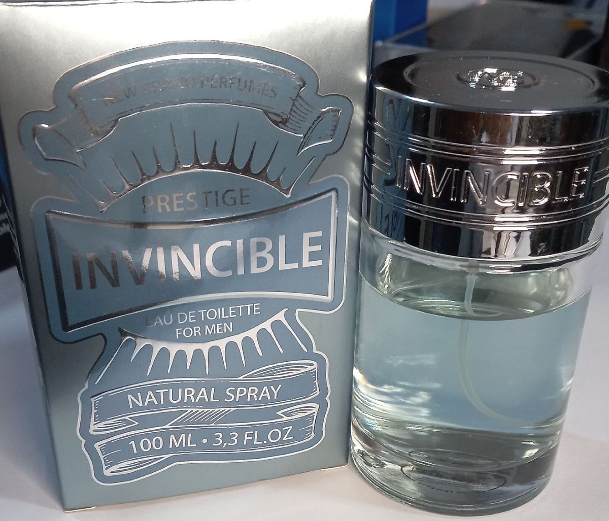 Prestig Invincible Eau de Toilette For Men Natural Spray 100ml ...