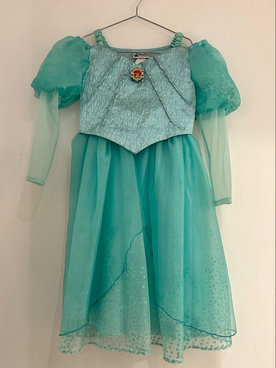 Princesa Ariel Original Disney 7/8 Anos. | Roupa Infantil para Menina ...