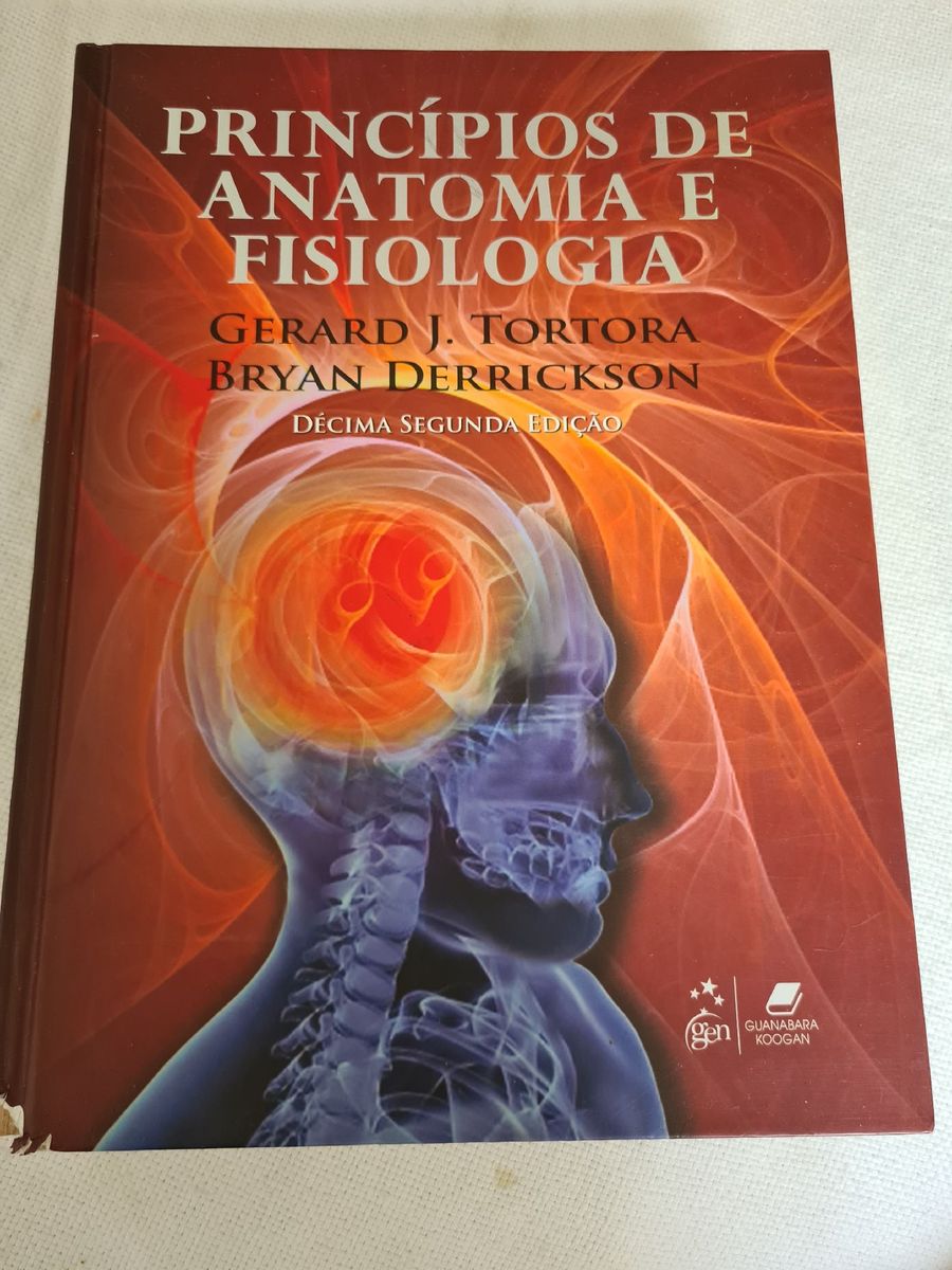 Princípios de Anatomia e Fisiologia | Livro Gerard J Tortora Usado ...