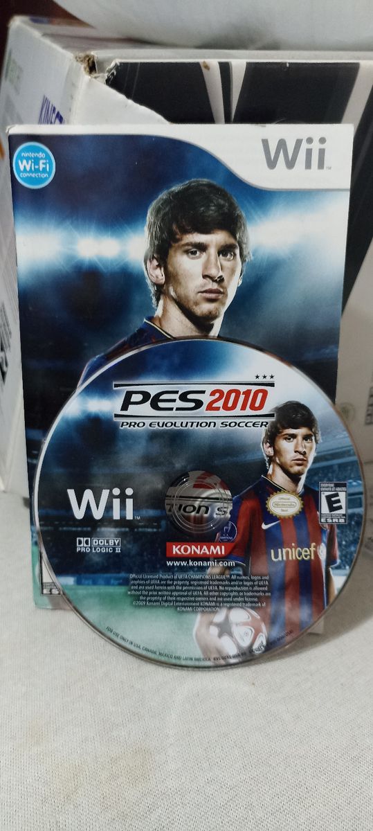Pro Evolution Soccer 2010 (pes) 10 Original Wii | Jogo de Videogame ...