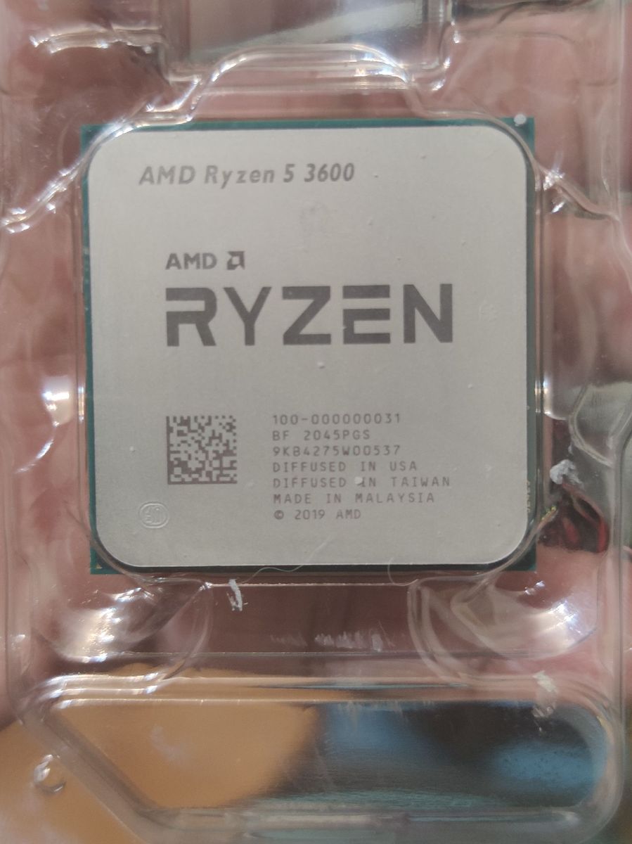 Processador Rayzen 5 3600x | Computador Desktop Amd Rayzen Usado ...