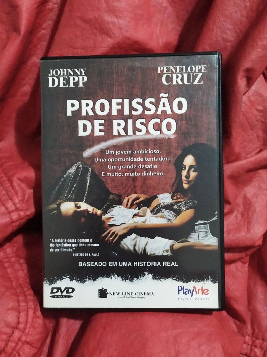 Profissão de Risco Johnny Depp | Filme e Série Dvd Usado 80186480 | enjoei