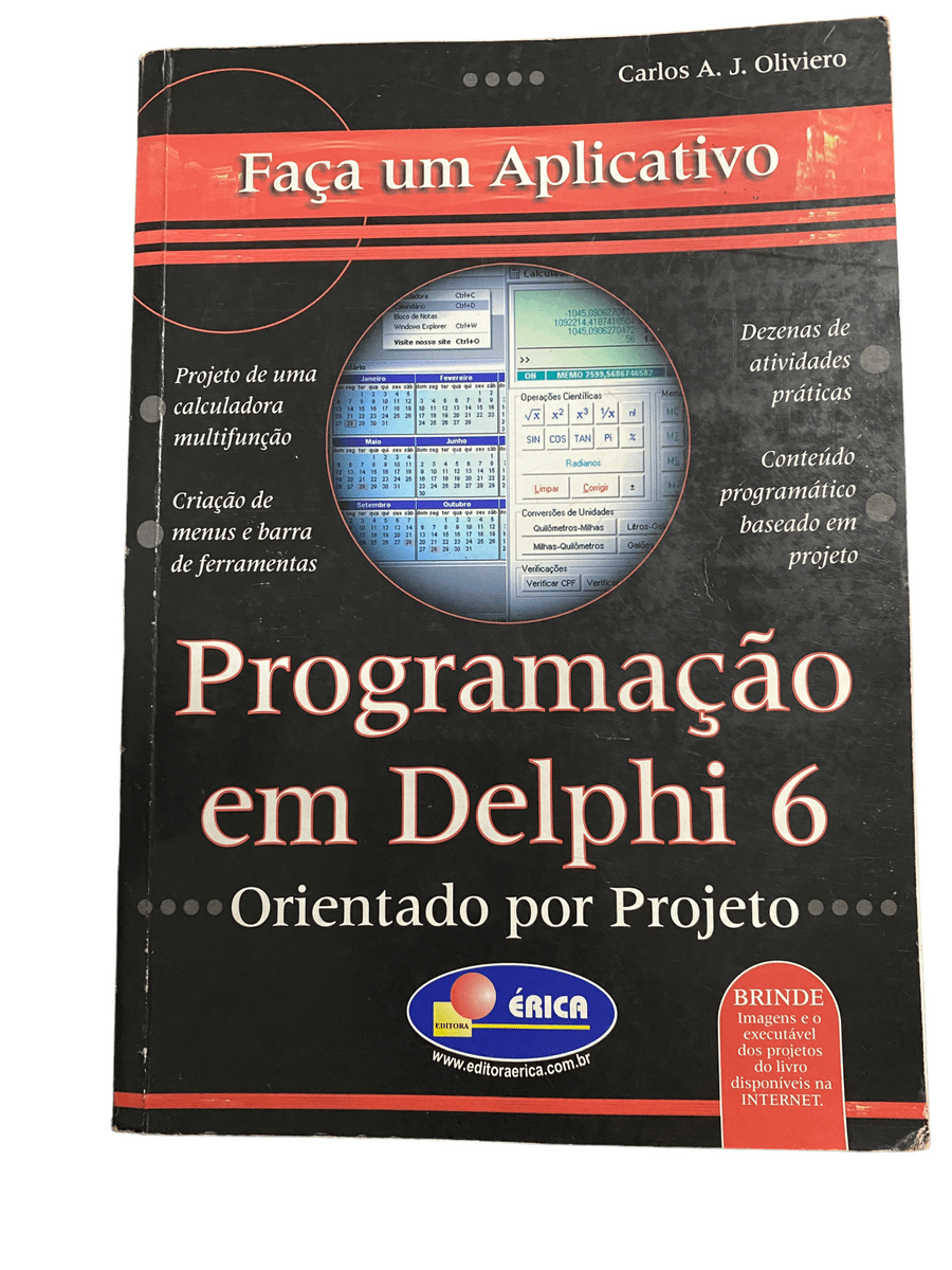 Programação em Delphi 6 Orientado por Projeto | Livro Usado 80882532 ...