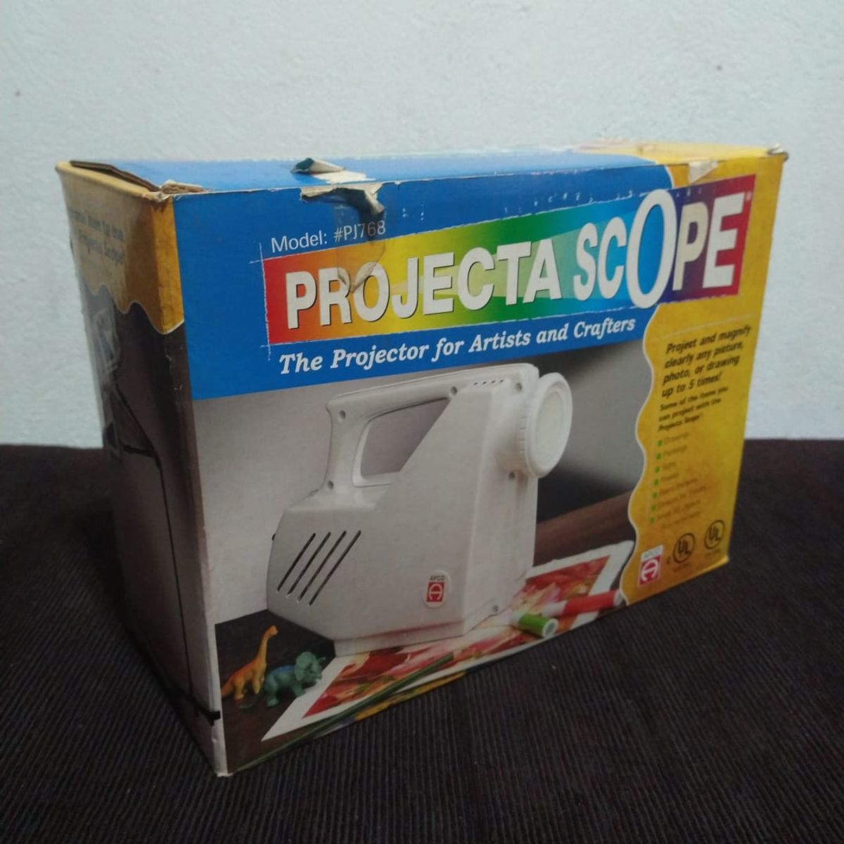 Projecta Scope Modelo Pj768 | Projetor para Artes | Brinquedo Apco ...