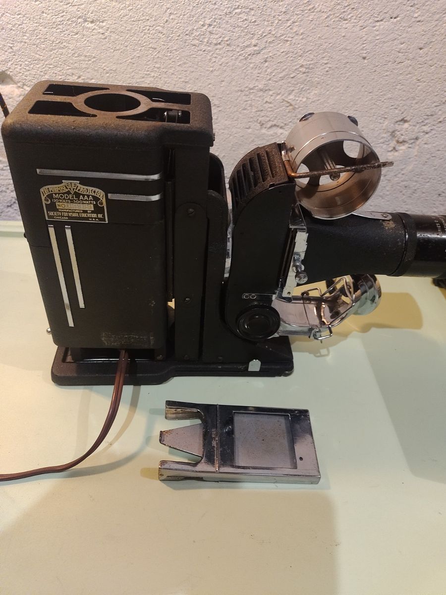 Projetor de Slides Tri-purpose Sve Projector Model Aaa -1920 Chicago ...